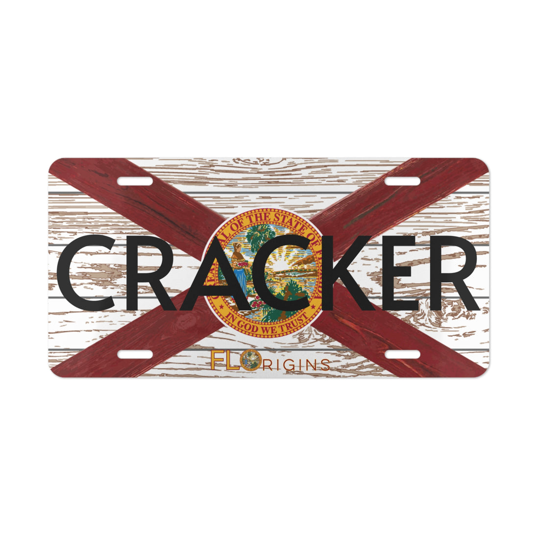 Florida Cracker License Plate – FLOrigins