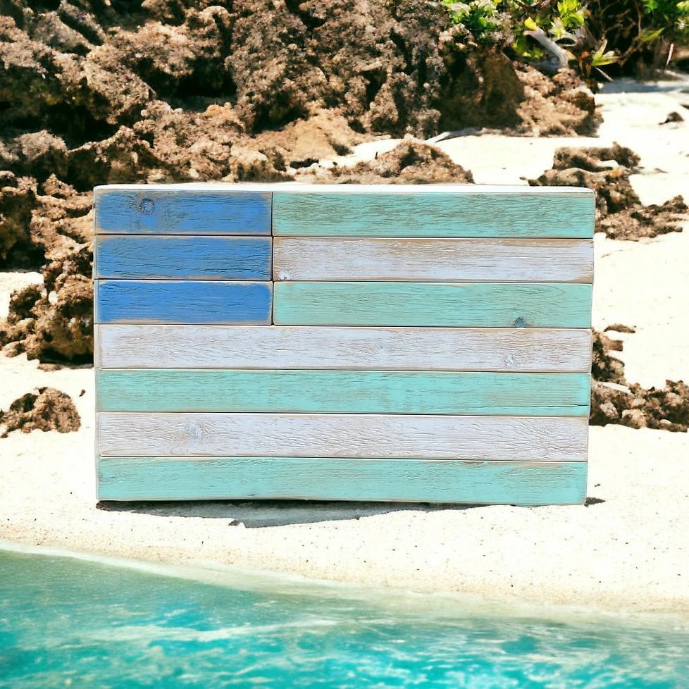'Merica Marathon Solid Wood American Flag